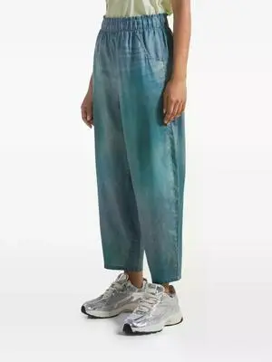 DEHA Faded-effect Wide Leg Trousers