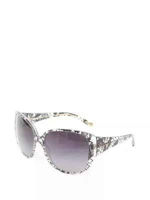 Dolce & Gabbana Lace-print Sunglasses