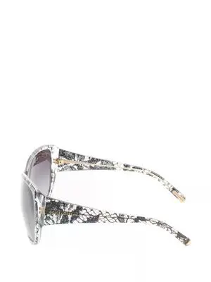 Dolce & Gabbana Lace-print Sunglasses