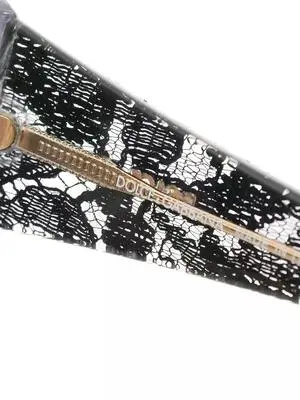 Dolce & Gabbana Lace-print Sunglasses
