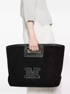 Max Mara Logo-appliqué Shoulder Bag