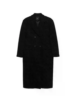 Pinko Patterned Double-breasted Coat
