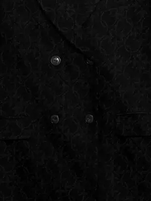 Pinko Patterned Double-breasted Coat