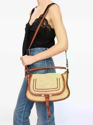 Chloé Marcie Shoulder Bag - Neutrals