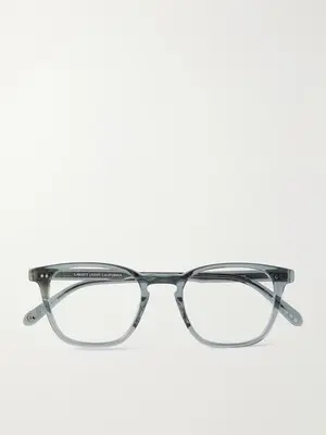 Garrett Leight Albright D-frame Optical Glasses - Blue
