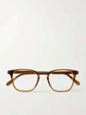 Garrett Leight Albright D-frame Optical Glasses - Brown