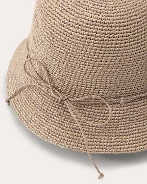 Helen Kaminski Villa 6 Raffia Cloche - Brown