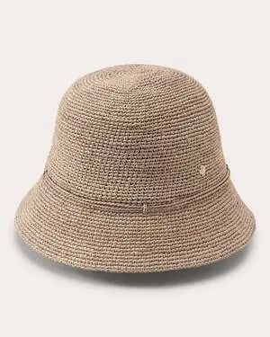 Helen Kaminski Villa 6 Raffia Cloche - Brown