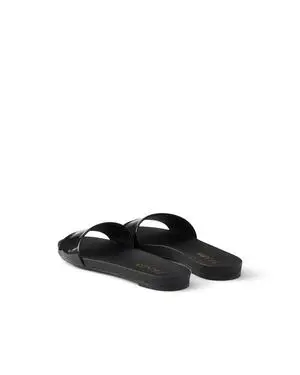 Prada Patent Leather Slides