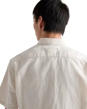 Prada Short-sleeved Chambray Shirt