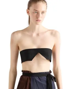 Prada Wool Top - Anthracite Gray
