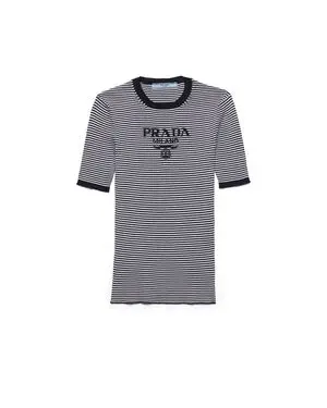 Prada Slim Fit T-shirts For Women