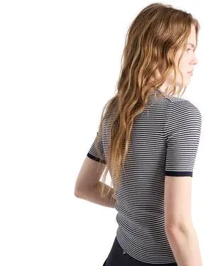 Prada Striped Silk Sweater