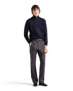 Prada Wool Turtleneck - Navy
