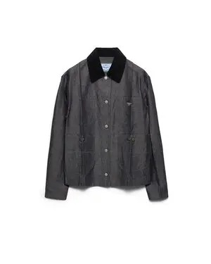 Prada Chambray Jacket - Navy