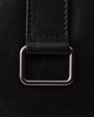 Prada Leather Messenger Bag