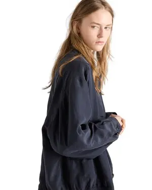 Prada Silk Shirt Jacket