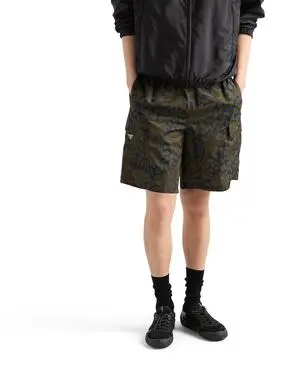 Prada Printed Re-nylon Swim Trunks