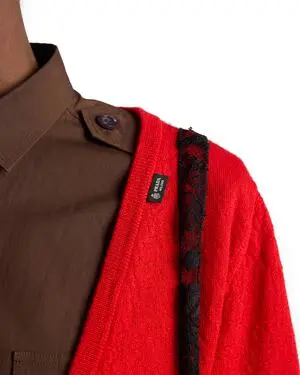 Prada Cashmere V-neck Sweater