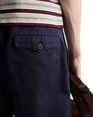 Prada Cotton Bermuda Shorts - Navy