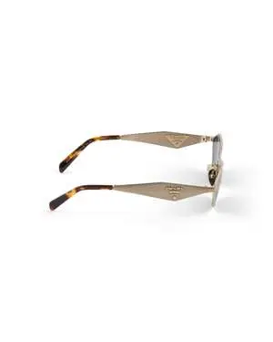 Prada Sunglasses With Logo - Graphite Lenses