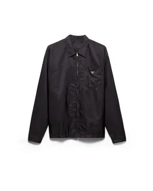 Prada Re-nylon Zipper Shirt - Black