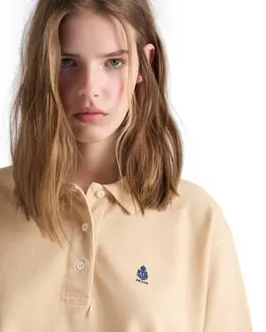 Prada Piqué Polo Shirt - Desert Beige