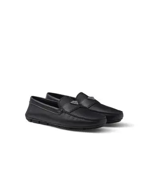Prada Leather Driving Shoes