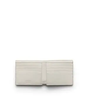 Prada Saffiano Leather Wallet - Leather/talc