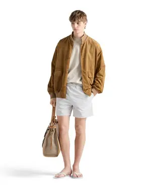 Prada Twill Swim Trunks