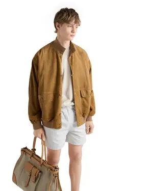 Prada Twill Swim Trunks