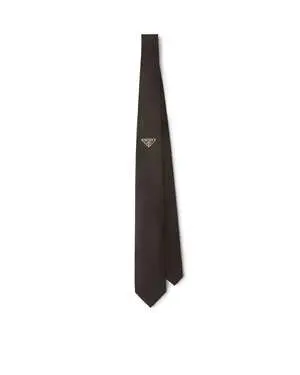 Prada Re-nylon Tie - Ebony