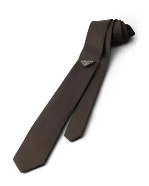 Prada Re-nylon Tie - Ebony