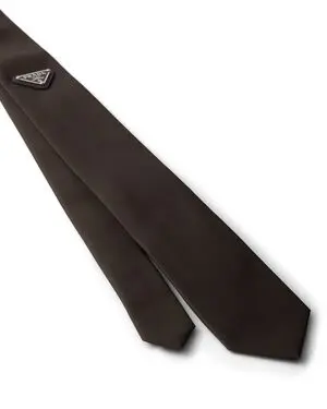 Prada Re-nylon Tie - Ebony