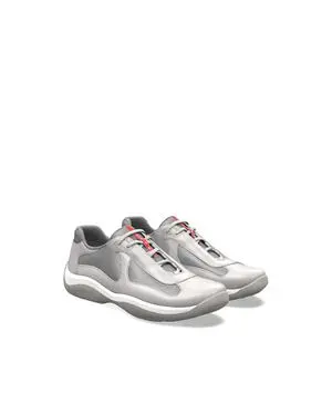 Prada America’s Cup Lace-up Sneakers - Personalized