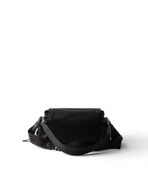 Prada Nappa Leather Shoulder Bag With Flap