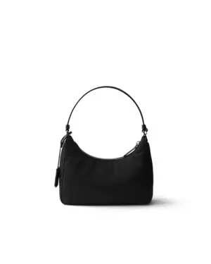 Prada Re-nylon And Saffiano Mini Bag - Black