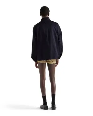 Prada Cotton Blouson Jacket - Navy