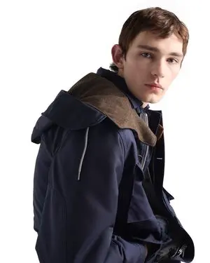 Prada Hooded Cotton Jacket
