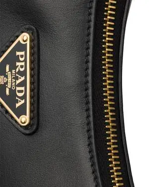 Prada Arqué Mini Leather Shoulder Bag