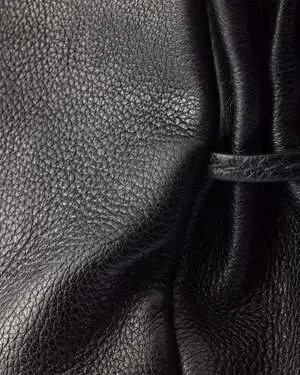 Prada Karin Medium Antiqued Leather Tote Bag - Black