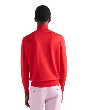 Prada Cotton Mock Turtleneck Sweater
