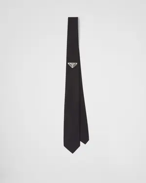 Prada Re-nylon Neck Tie - Black
