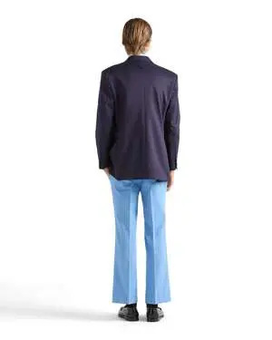 Prada Double-breasted Cotton Jacket