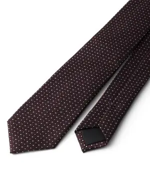 Prada Silk Neck Tie - Garnet