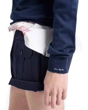 Prada Cotton V-neck Sweater