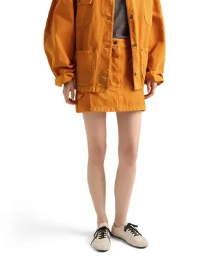 Prada Canvas Miniskirt