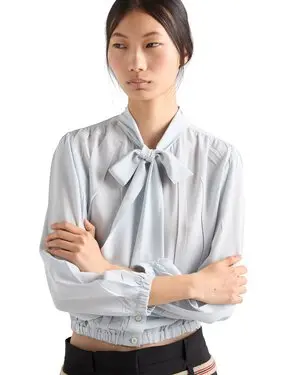Prada Crepe De Chine Shirt
