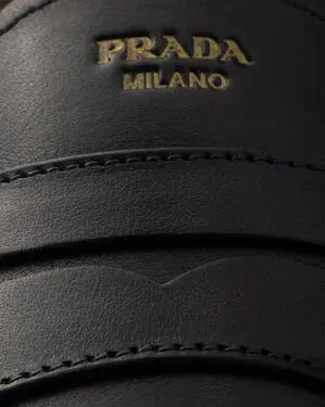 Prada Leather Loafers - Black