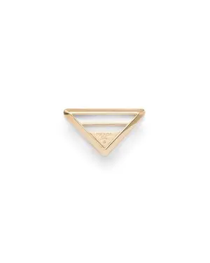 Prada Metal Scarf Ring - Gold